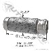 AUT820B75335P - Tuyau dpf kenworth peterbilt 4x13.5 | Macpek