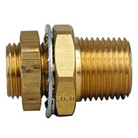 FRW1496DC - Passe-mur f-npt 3/8 m-npt 1/2 acier | Macpek
