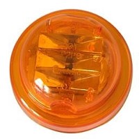 TRL10375Y - Marqueur 2-1/2" ambre 8 diodes profil haut | Macpek