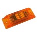 TRL21275Y - Marqueur rectangulaire 2"x6" ambre 8 diodes | Macpek