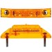 TRL35375Y - Marqueur rectangulaire 3/4 x 4 ambre 5 diodes | Macpek
