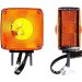 TRL4874AY101 - Inc. square amber/amber pedestal light 2 stud | Macpek