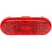 TRL60253R - Lumiere stt ovale 6-1/2" rouge 26 diodes 24v | Macpek